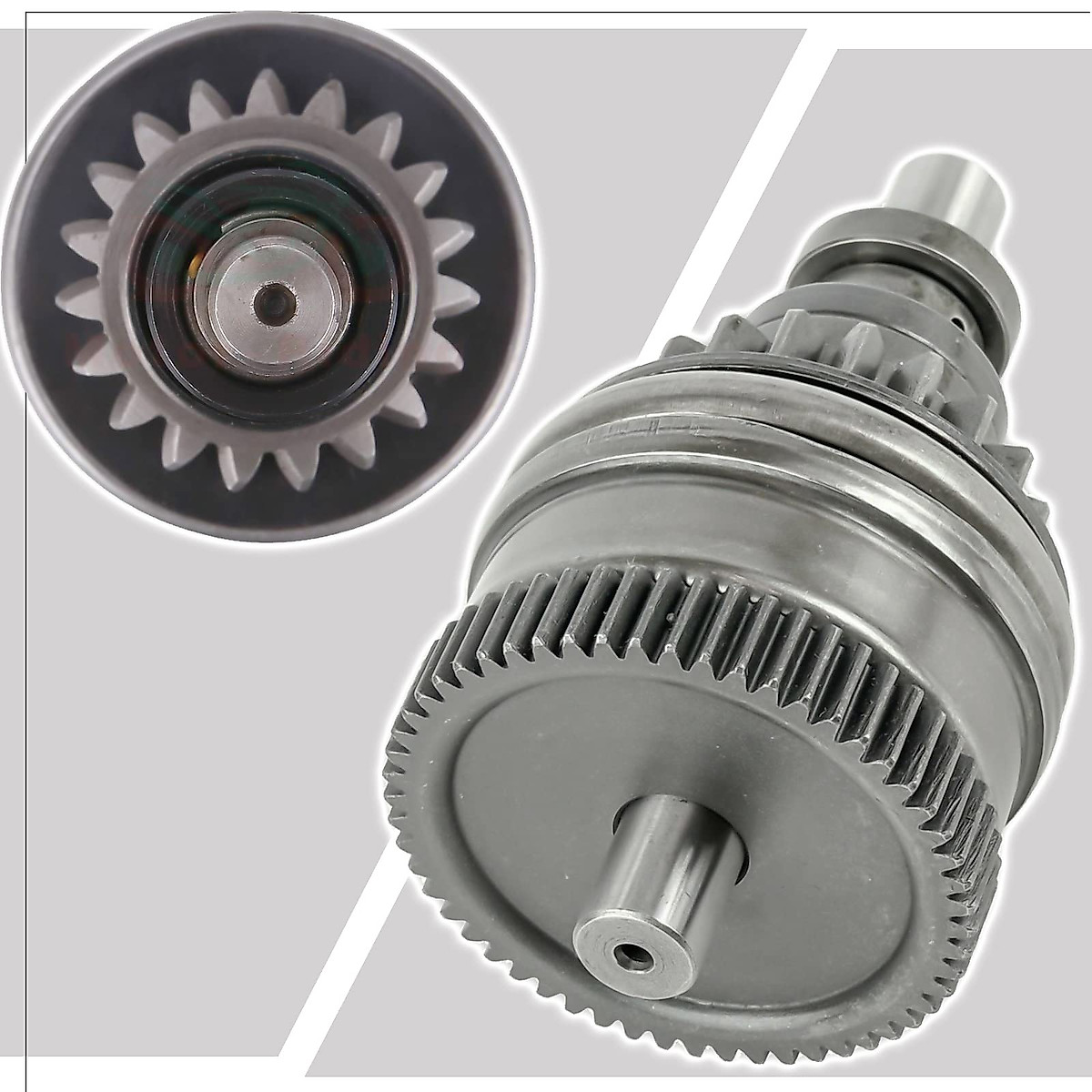 PROCOMPANY Starter Drive Bendix Replaces for Polaris OEM 3240122 4010418 4011585 4012033