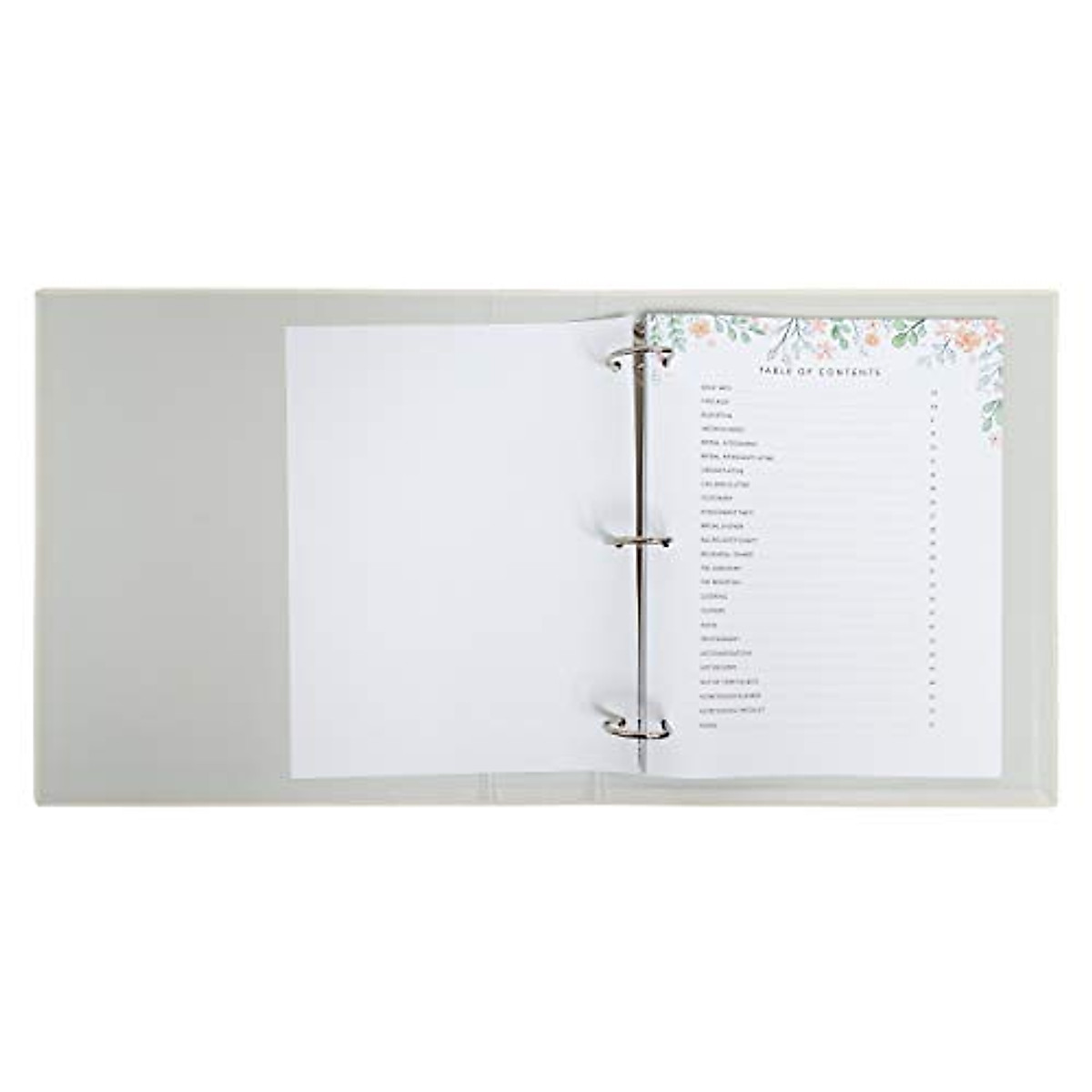 Pearhead Bridal Wedding Organizer, Wedding Planner Book, DIY Wedding Planner, Wedding Keepsake, Ivory Linen