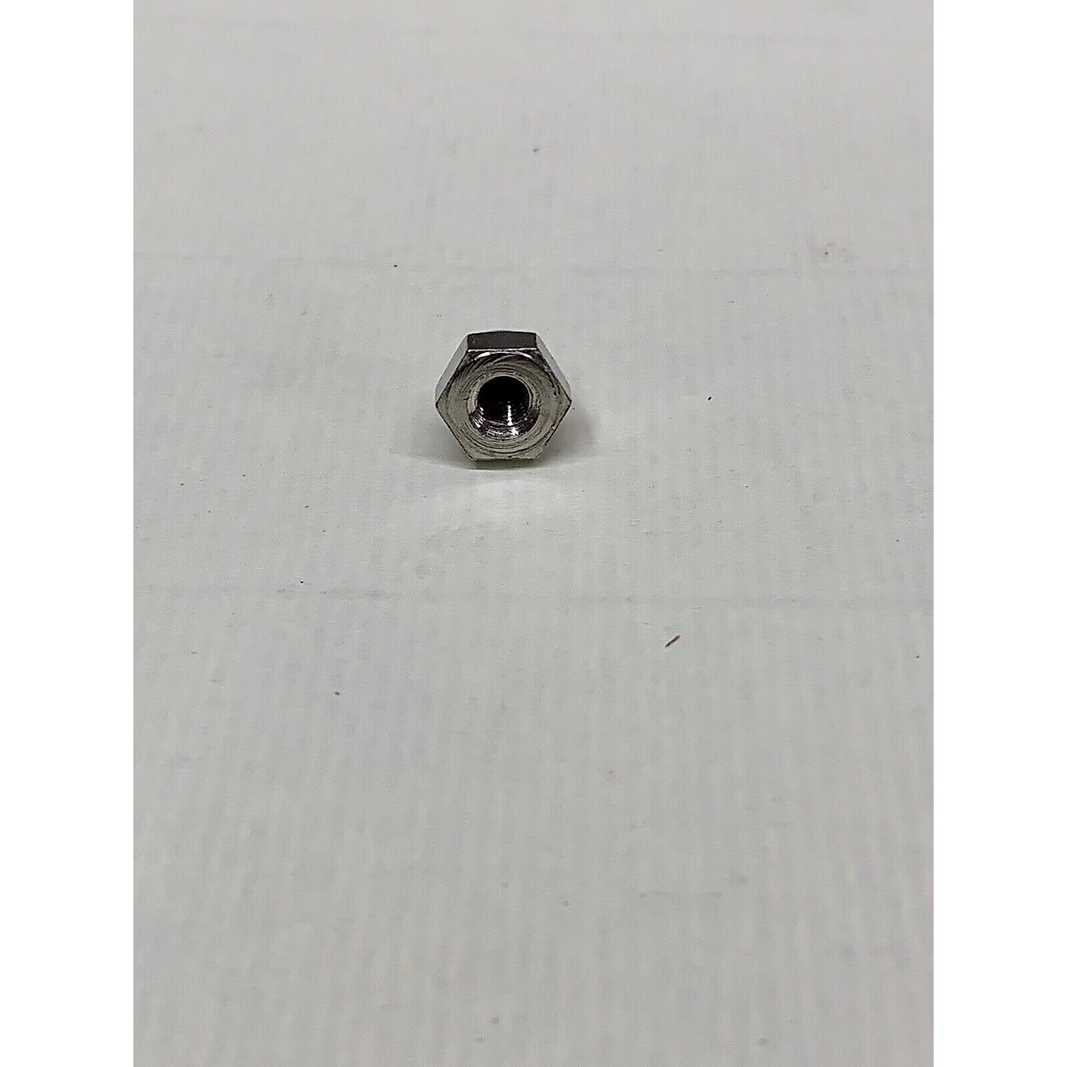 (50) 10-32 Brass Nickel Plated Acorn Chrome Dome/Cap Hex Nut #10 x 32 10/32