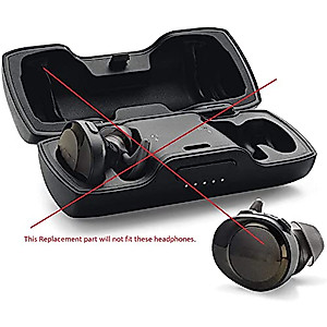 Replacement Left Side Cover for Bose SoundSport Wireless Aqua Blue Black