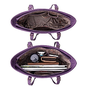 Montana West Purses and Handbags for Women 3pcs Hand Bags Tote Purse and Wallet Set Shoulder Satchel Bag for Women Leopard Print gifts MWC3-G055PP