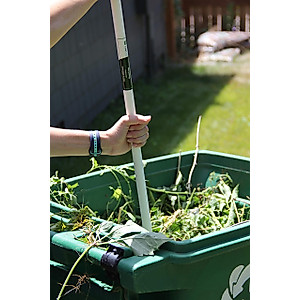 TAMP-IT Manual Trash Compactor, 24"L x 7"W, Safely Free Up Space in Trash Cans & Bins and Recycling
