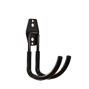 zoele Wall Mounting High Velocity Floor Fan Bracket, Wall Mount Industrial Grade Floor Fan Hook Hanger, Wall Fan Support Hook kit (Black)