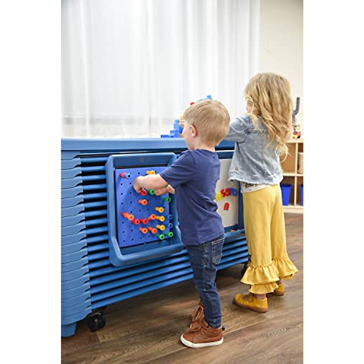 Angeles, AFB5727, Universal Cot Carrier, Fits All SpaceLine or Value Line Cots, Holds 24 Cots, Kids and Toddler Preschool or Classroom Storage Trolley