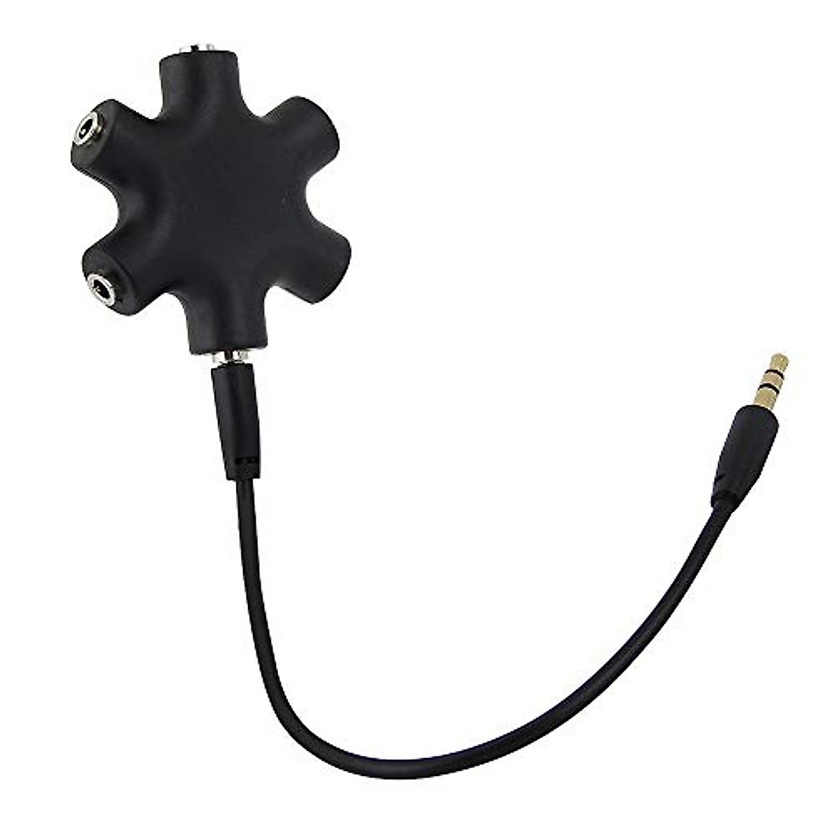JOYISEN 2PCS Multi Headphone Splitter 3.5mm Headphone Audio Jack ...