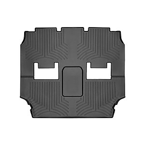 WeatherTech Custom Fit FloorLiner for Chrysler Pacifica -One piece - 2nd and 3rd row coverage (Black)