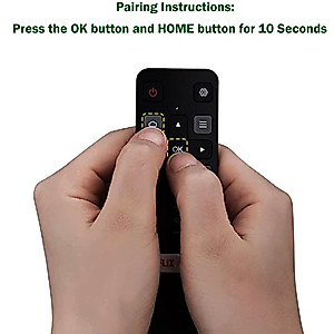 New RC802V Voice Command Smart Remote Compatible for All Android 4K UHD TCL Smart Televisions.