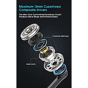 M48-Wireless Bluetooth Headset，Wireless Earbuds，Noise Cancelling Earbud，HD Sound Quality，deep bass，Sports Game headse，IPX6 Waterproof Stereo, Support to Summon The Voice Assistant, Black