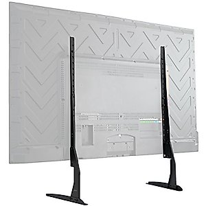VIVO Universal Tabletop TV Stand for 22 to 65 inch LCD Flat Screens | VESA Mount with Hardware Included