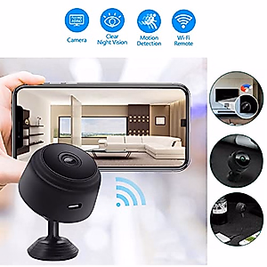 Baoyuteda Mini Spy Camera Wireless Hidden ,1080P WiFi Camera for Home Indoor Outdoor Security Nanny Cams