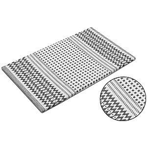 Kitchen Mat Cushioned Anti-Fatigue Kitchen Rug, Waterproof Non-Slip Kitchen Mats and Rugs Heavy Duty Comfort Foam Rug for Kitchen, Floor Home, Office, Sink, Laundry (Grey Box, 18''x30'')