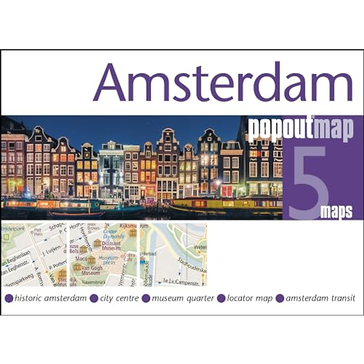 Amsterdam PopOut Map (PopOut Maps)