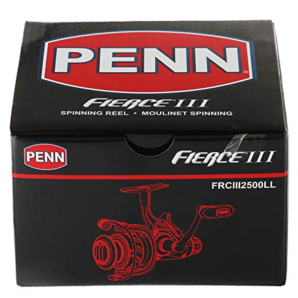 Penn FRCIII2500LL Fierce III 2500 Spin Reel Live Liner RH/LH Front
