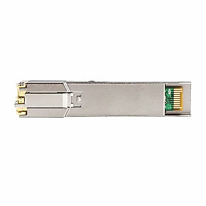 Copper SFP Mini GBIC RJ45 SFP 1.25G 1000BASE-T 100m for Cisco GLC-T/SFP-GE-T Meraki MA-SFP-1GB-TX Ubiquiti UF-RJ45-1G D-Link Supermicro Netgear, TP-Link and Other Open Devices