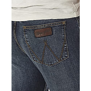 Wrangler Men's Retro Slim Fit Straight Leg Jean, Bozeman, 32W x 32L