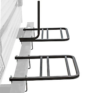 Discount Ramps Elevate Outdoor RV or Camper Trailer Bumper Bike Rack for 1-2 Bicycles
