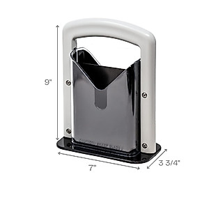 The Original Bagel Guillotine - Commercial Bagel Biter PRO - Model 7800 - BPA Free - NSF Approved - Dishwasher Safe - Made in USA