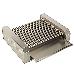 Roller Dog RDB30SS hot Dog Cooker, 23" L x 18 3/4" W x 8" H, Stainless Steel
