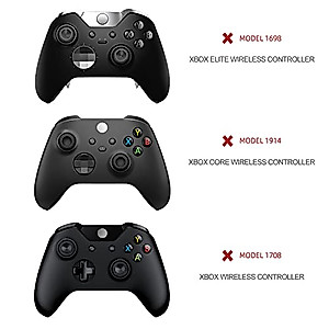 Metal Replacement Thumbsticks for Xbox Elite Controller Series 2 Core,Component Pack Includes 4 Swap Magnetic Joysticks,4 Paddles,1 Standard D-Pads, Accessories Parts for Xbox One Elite 2(Black)