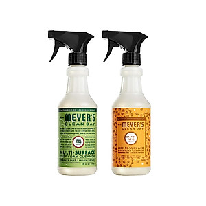 MRS. MEYER'S CLEAN DAY Variety, 1 Mrs. Meyer's Multi-Surface Cleaner, 16 OZ, 1 Mrs. Meyer's Multi-Surface Cleaner, 16 OZ, 1 CT (Orange Clove + Iowa Pine)