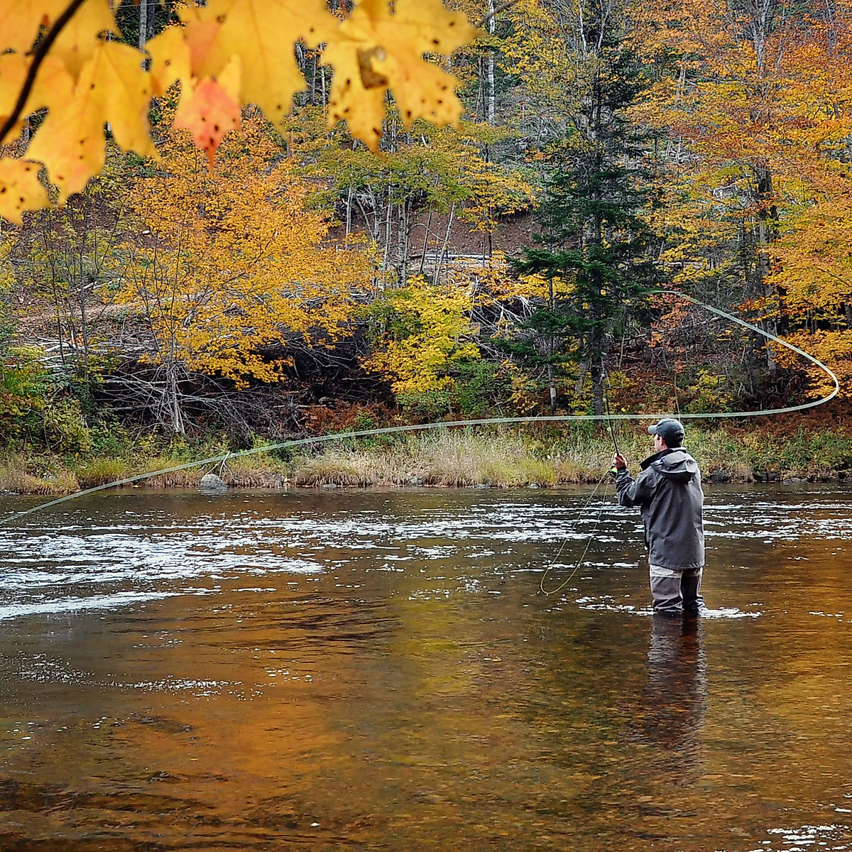 The Fly Fishing Place Double-Sided Shirt Pocket Lanyard Fly Box Waterproof with Clear Lids and Micro Slit Foam 3" X 2.5"