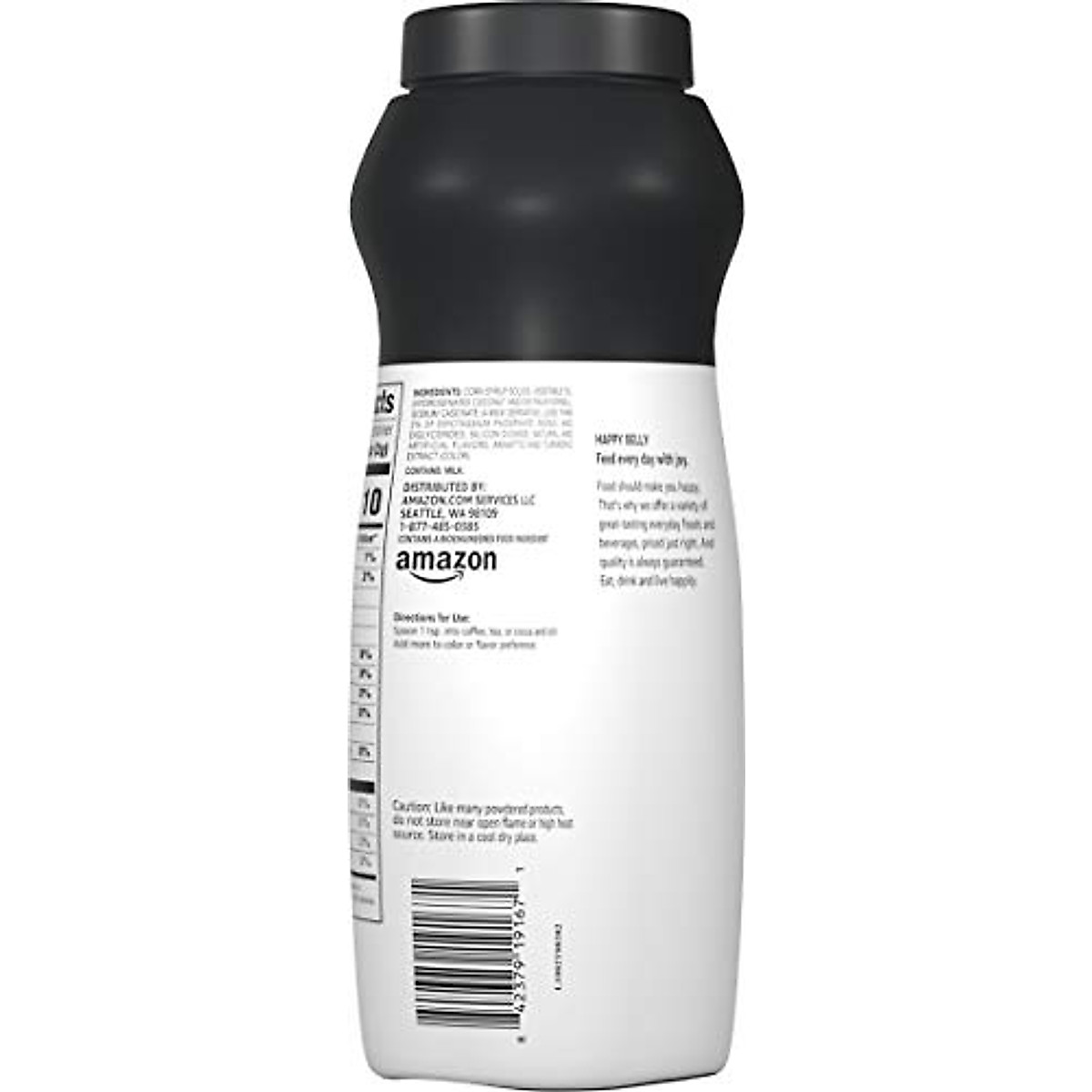 Amazon Brand - Happy Belly Powdered Non Dairy Original Coffee Creamer, 1 pound (Pack of 1)