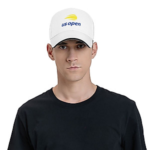 Us Open Tennis 2023 Sandwich Cap Unisex Classic Baseball Capunisex Adjustable Casquette Dad Hat White