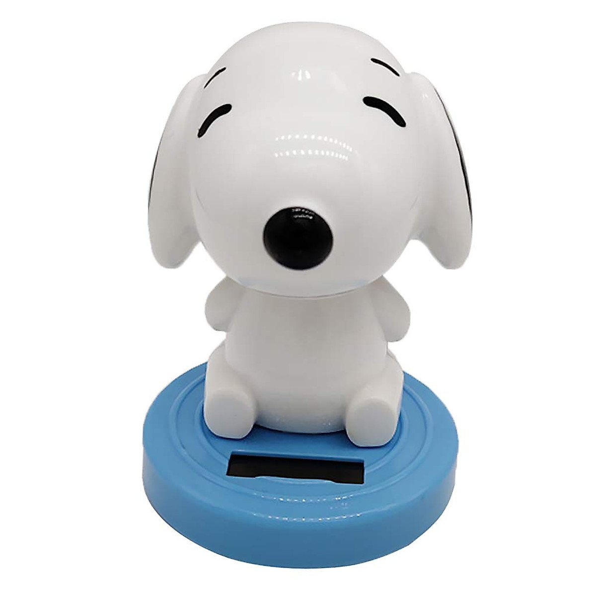 Colcolo Solar Bobbleheads Dog Model, Dashboard Car Decorations, Desktop Ornaments , Blue