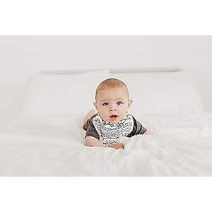 Copper Pearl Baby Bandana Bibs - 4 Pack Soft Cotton Baby Bibs for Drooling and Teething, Absorbent Drool Bibs for Baby Girl and Boy, Adjustable to Fit Newborns to Toddlers, Tons of Styles (Westyn)