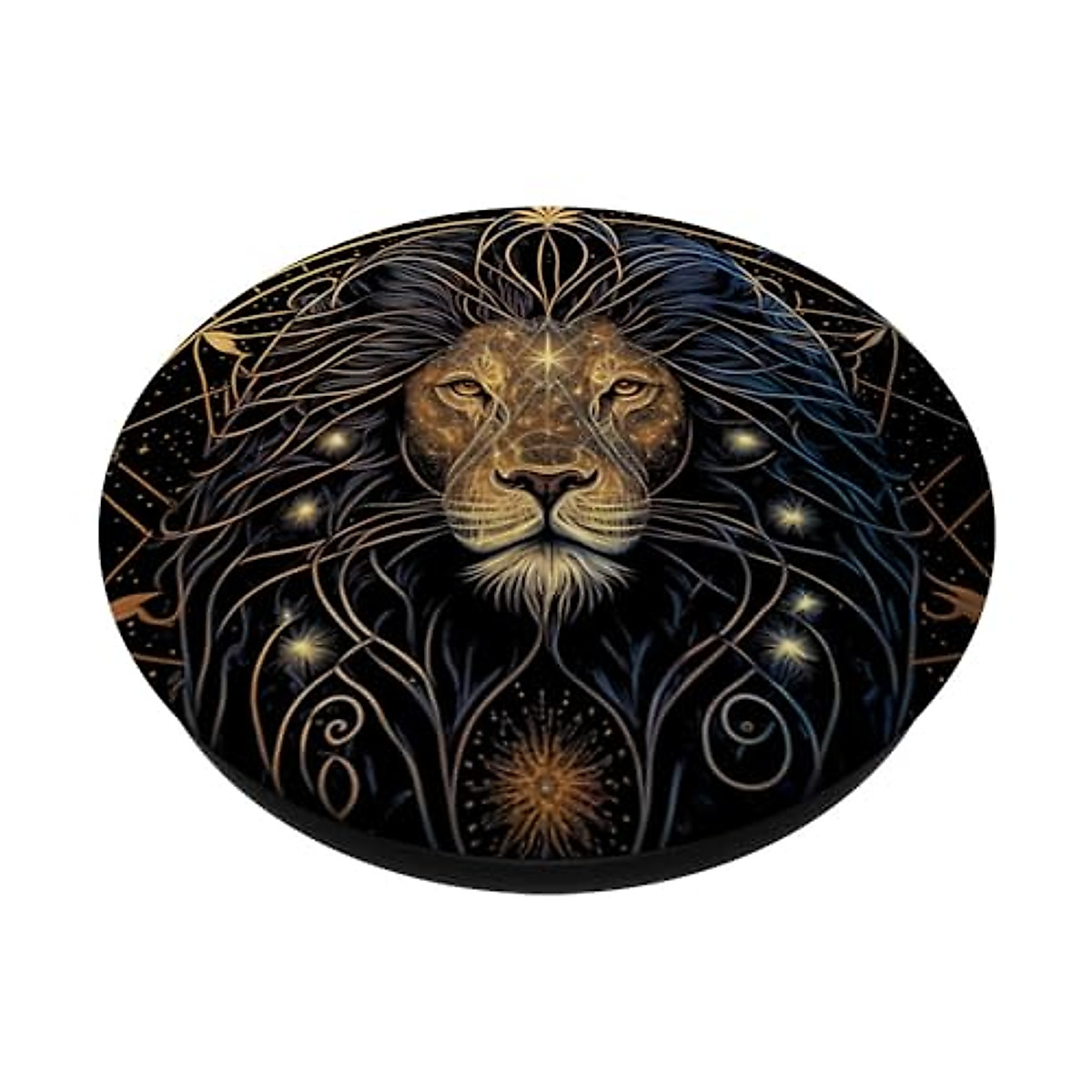 Leo Zodiac Sign Astrology Lion Horoscope July August PopSockets Standard PopGrip