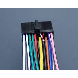 Anyqinsog 20-pin Auto Stereo Repair Wire Harness Cable Compatible with Dual DMCPA70 DMCPA11BT XDCPA10BT AVM2207S AVM2210H