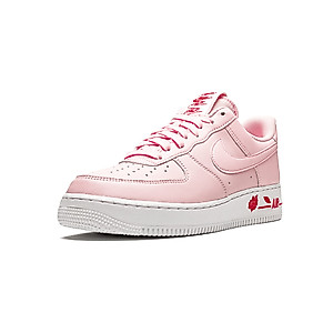 Nike Mens Air Force 1 '07 LX CU6312 600 Thank You Plastic Bag - Pink Foam - Size 9