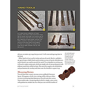 The Home Blacksmith: Tools, Techniques, and 40 Practical Projects for the Home Blacksmith (Fox Chapel Publishing) Beginner's Guide; Step-by-Step Directions & Over 500 Photos to Help You Start Smithing