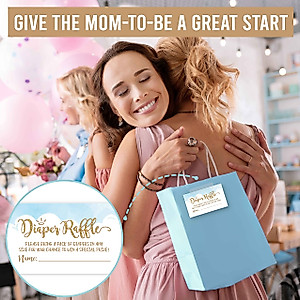 25 Baby Shower Diaper Raffle Tickets For Baby Shower Boy - Heaven Sent Baby Shower Games For Boys, Diaper Raffle Cards, Baby Raffle Tickets, Baby Shower Invitation Inserts, Baby Shower Ideas