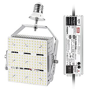 OPENLUX 150W Shoebox LED Retrofit Kit 21750LM,E39 Mogul Base 5000K LED Retrofit Light for Parking Lot Lights, ETL Certified, AC 100-277V