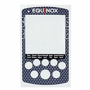 Detecting Innovations Keypad Stickers Compatible with Minelab Equinox 800 600 (Grey Check)
