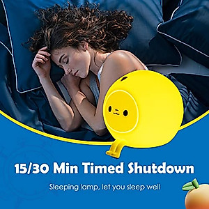 ATSUI Night Light for Kids, Brightness Adjustable, Tap Control, Food Grade Silicone, Toddler Lamp Rechargeable, Baby Night Light Portable Bedside Nursery Lamp, Gift for Girls Boys Toddler Women