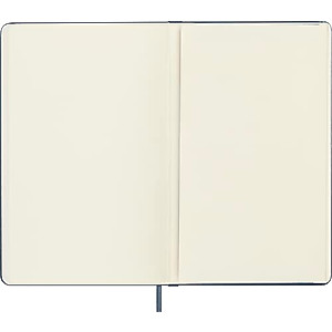 Moleskine Smart Notebook, Large, Ruled, Sapphire Blue, Hard Cover (5 x 8.25)