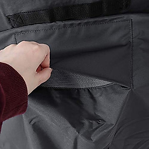 Tempera Outdoor Round Table Cover , Sectional Sofa , Dining Set cover , Anti-Fading , Waterproof Patio Cover for Outdoor Furniture, 96"D x 28"H, Space Grey