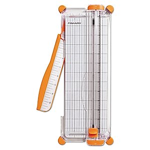 Fiskars Manufacturing Corp - Trimmer,Craft,12",Port,Gy