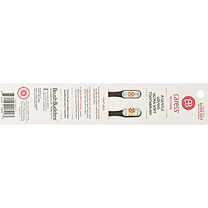 Brush Buddies Caress Whitening Manual Toothbrush, Post Surgical Toothbrush, Soft Bristle Toothbrush for Sensitive Teeth and Gums, Enamel Toothbrush