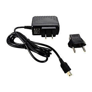 HQRP 5V AC Adapter Works with Phonak Compilot, Compilot II, Compilot Air II, Remote Mic, Base Station, TV Link II Power Supply Cord Charger + HQRP Euro Plug Adapter