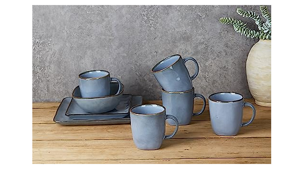 Famiware Ocean Coffee Mugs Set - 13oz, Set of 4