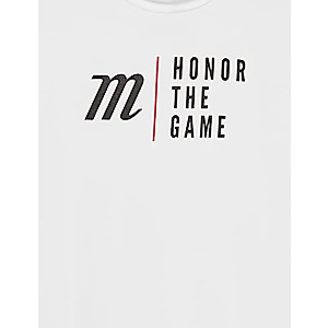 MARUCCI YOUTH HONOR THE GAME PERFORMANCE TEE WHITE Large