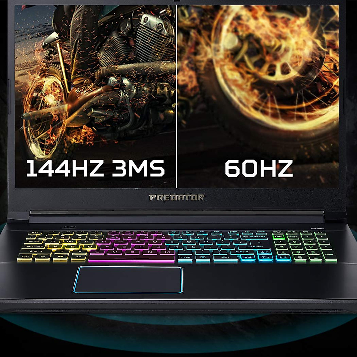 Acer Predator Helios 300 Gaming Laptop, Intel i7-10750H, NVIDIA GeForce RTX 2070 Max-Q 8GB, 17.3" FHD 144Hz 3ms IPS Display, 16GB Dual-Channel DDR4, 1TB NVMe SSD, WiFi 6, RGB Keyboard, PH317-54-70Z5
