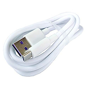 UPBRIGHT USB Type-C Data Cable Charging Cable Power Cord Compatible with Pro 35000RPM Rechargeable Electric Nail Drill Machine Portable Manicure Pedicure 0-35000RPM 0-35,000 RPM 5V Battery Charger