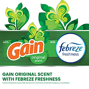 GLAD ForceFlex Tall Kitchen Drawstring Trash Bags, 13 Gallon White Trash Bag for Kitchen Trash Can, Gain Original Scent, Odor Shield, Odor Eliminator, Leak Protection, 110 Count