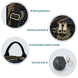 Backpack Purse for Women Fashion Ethnic Dreamcatcher Feathers Moon Sun Travel Anti-theft School Daypack College Casual Shoulder Bag Medium Size