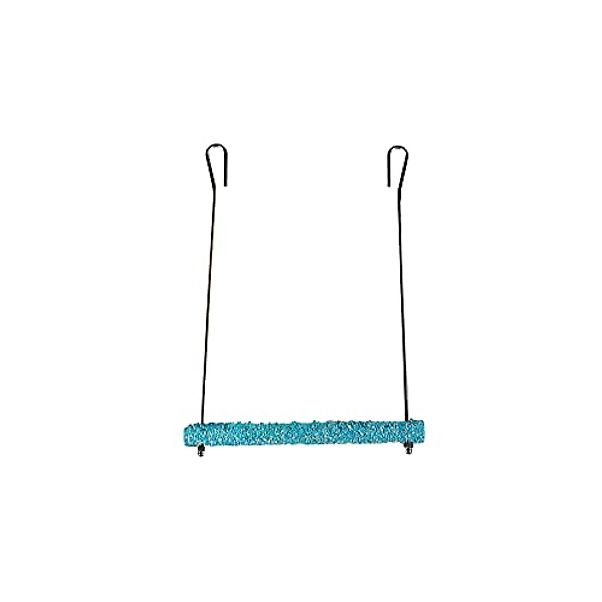 PENN-PLAX Bird-Life Trimmer Plus Cement & Metal Swing – Naturally Trims Nails & Beak – Great for Parakeets, Cockatiels, Finches, and Other Small Birds – Small Size