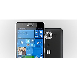 Microsoft Lumia 950 32GB Dual Sim NAM RM-1118 GSM Factory Unlocked - US Warranty (Black)